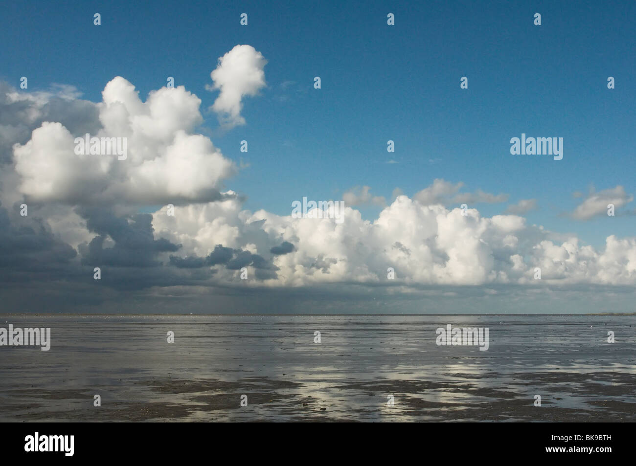 Rain over the islands Stock Photo - Alamy