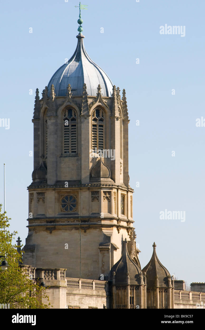 The tower at Christchurch college, Oxford, known as Tom Tower Stock ...