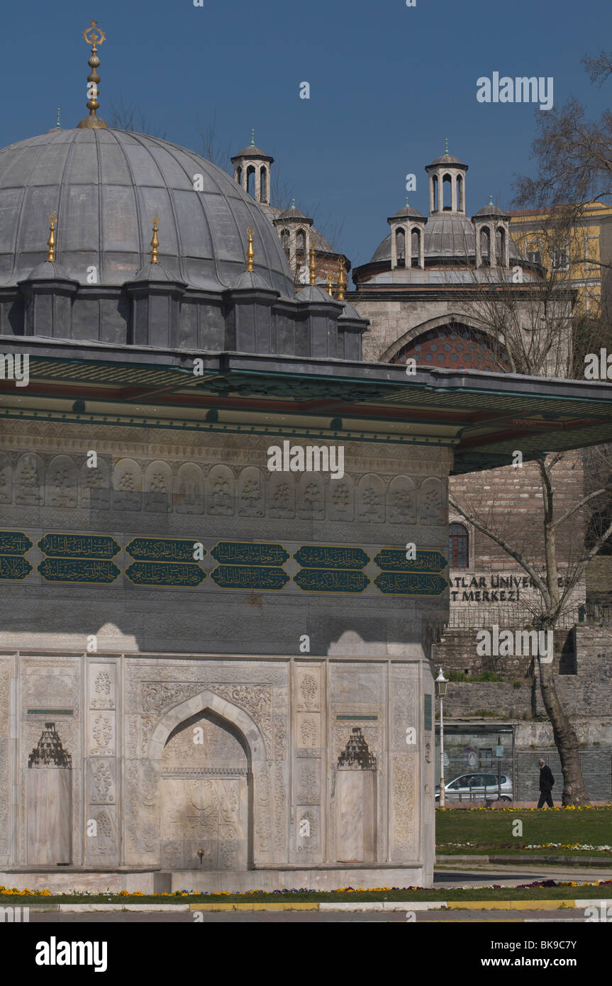 The Tophane Fountain is an Ottoman-style fountain, built in 1732, in ...