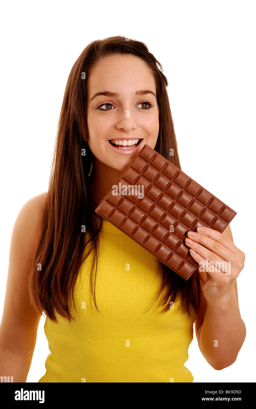 Huge bar of chocolate hi-res stock photography and images - Alamy