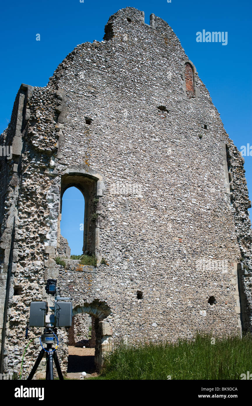 Boxgrove Priory ruin in West Sussex near Chichester which is owned by ...
