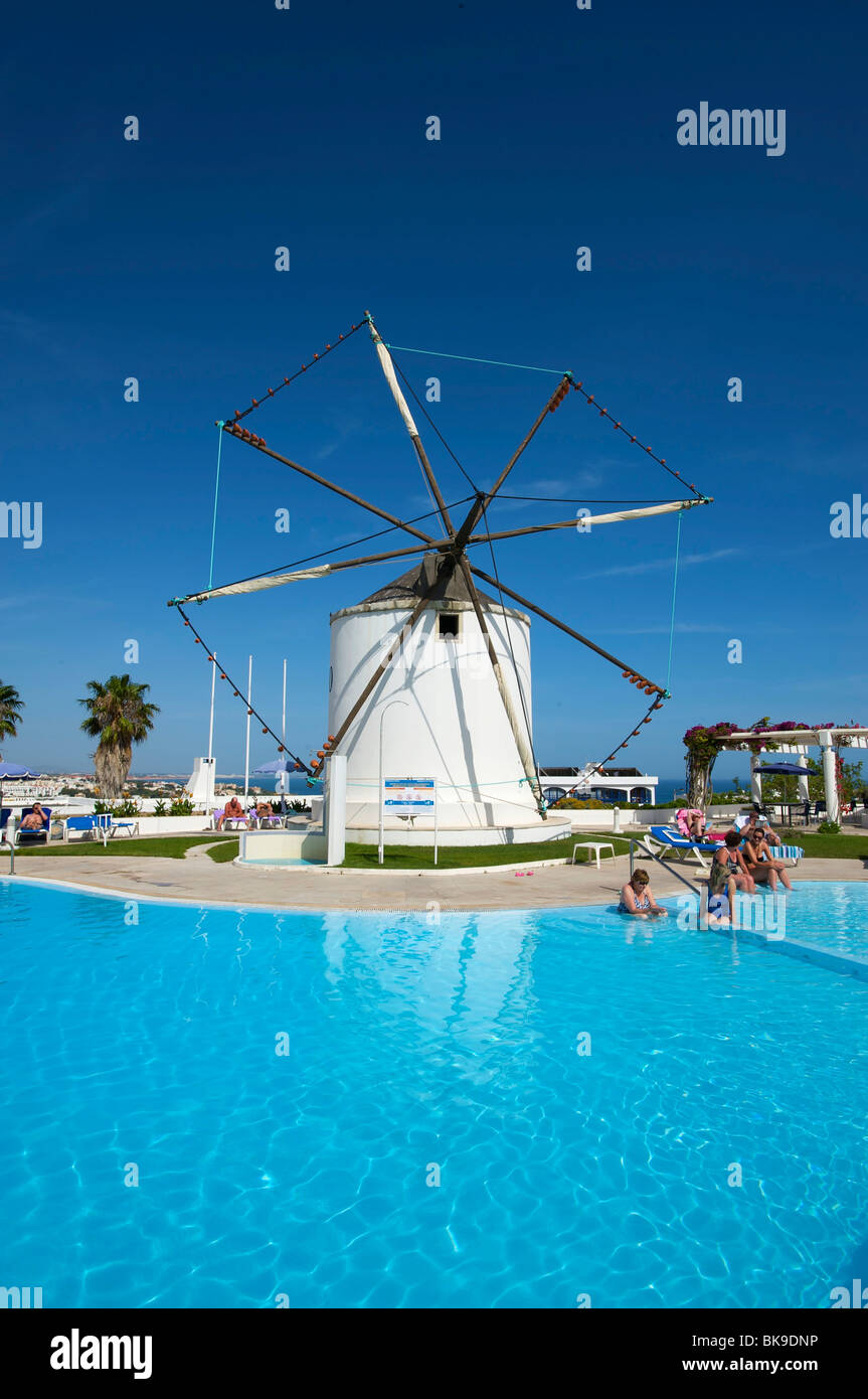 Windmill Resort, Albufeira, Algarve, Portugal, Europe Stock Photo - Alamy