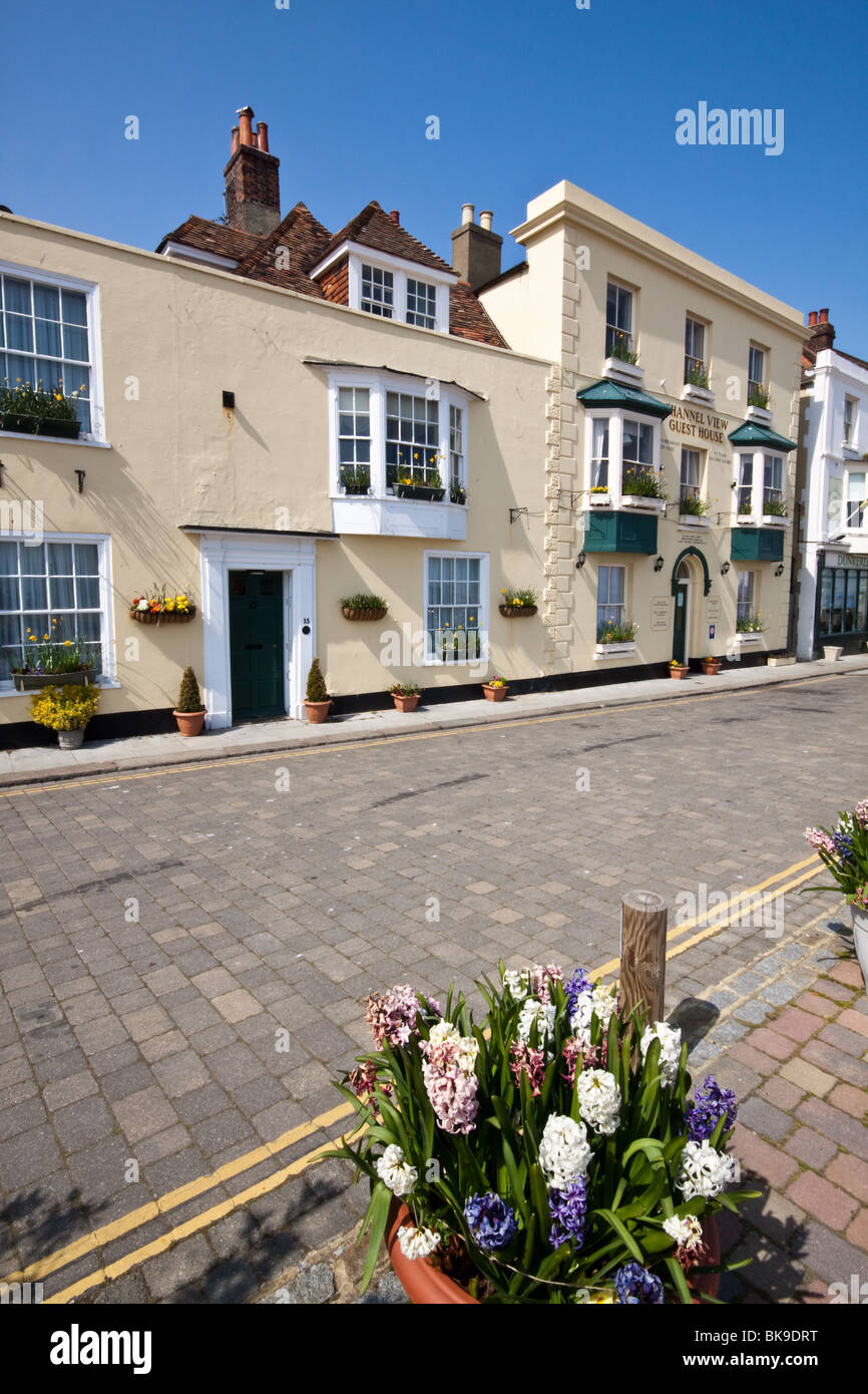 Springtime in Beach Street Deal Kent Stock Photo - Alamy