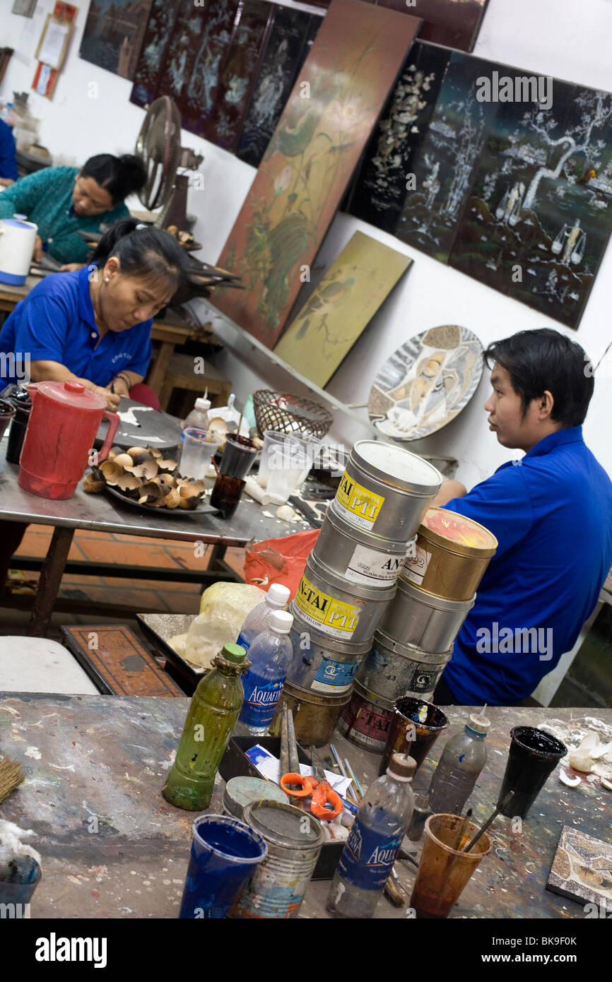 2nd Generation Agent Orange victims work in specialist factory making ...