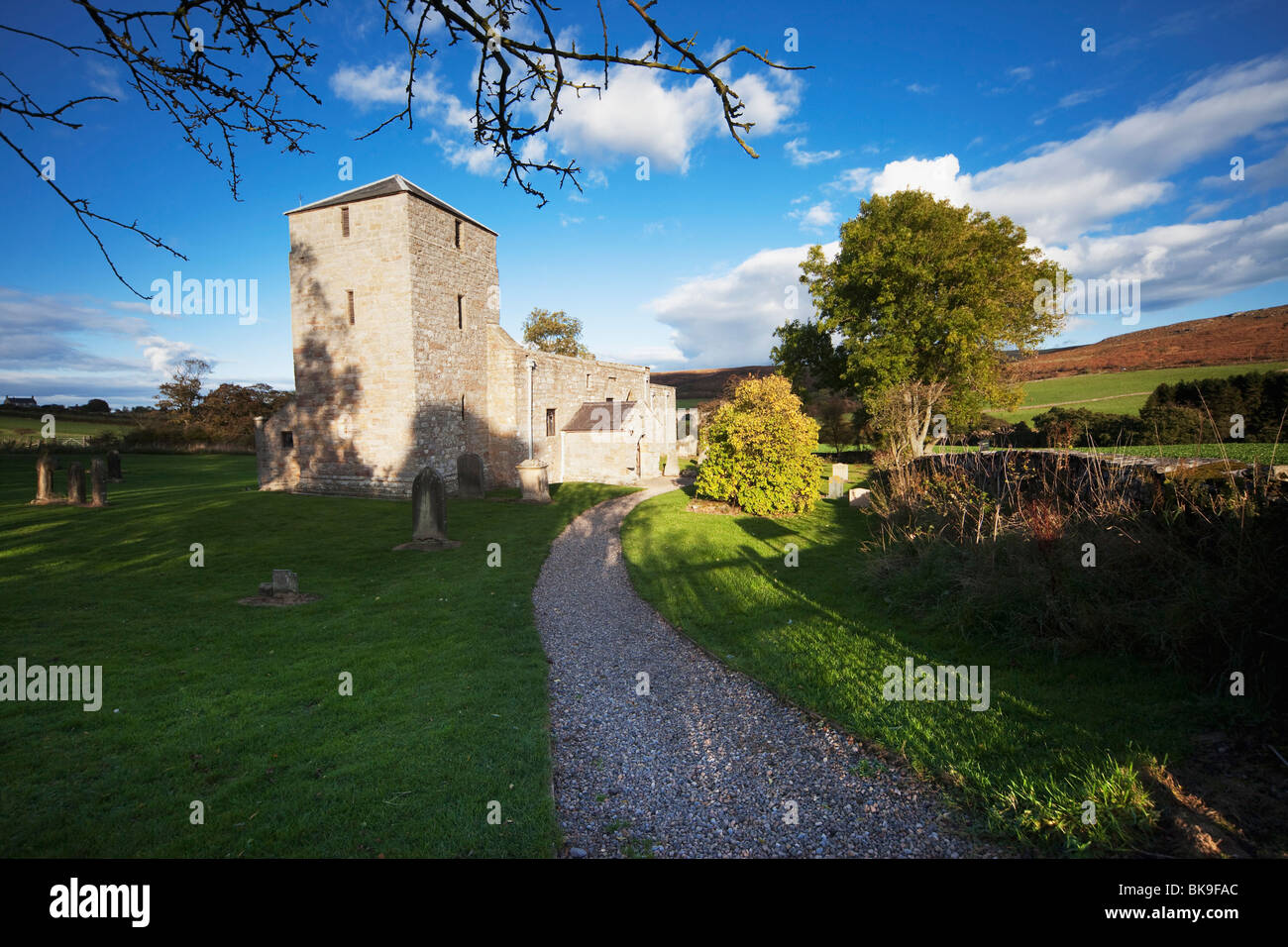 Saint John The Baptist Church, Edlingham, Northumberland, England Stock ...