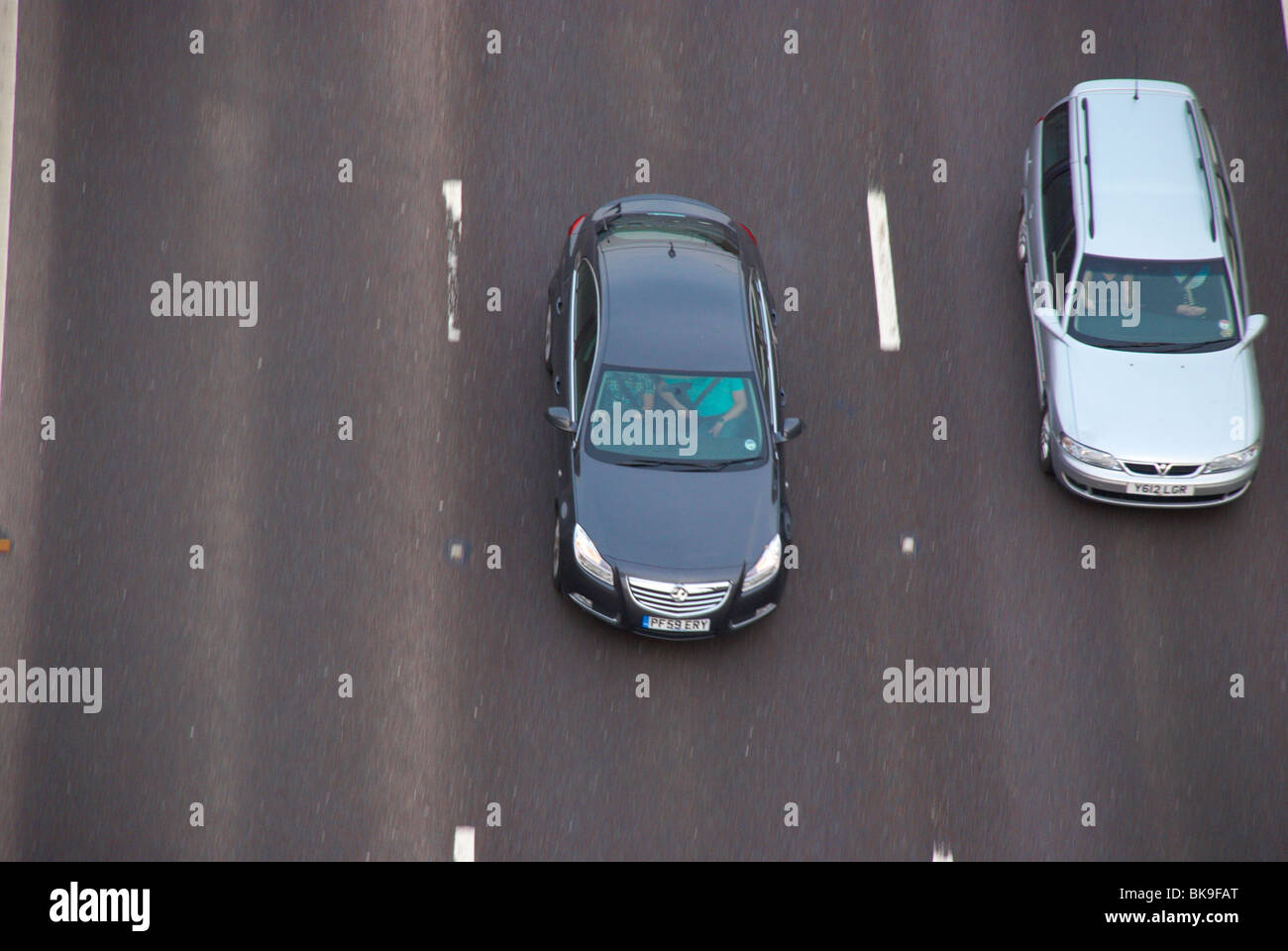 An aerial view of the m62 motorway hi-res stock photography and images ...