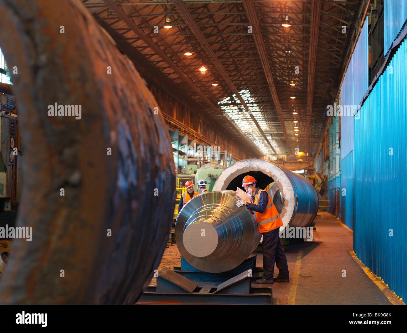 Forged steel roller hi-res stock photography and images - Alamy