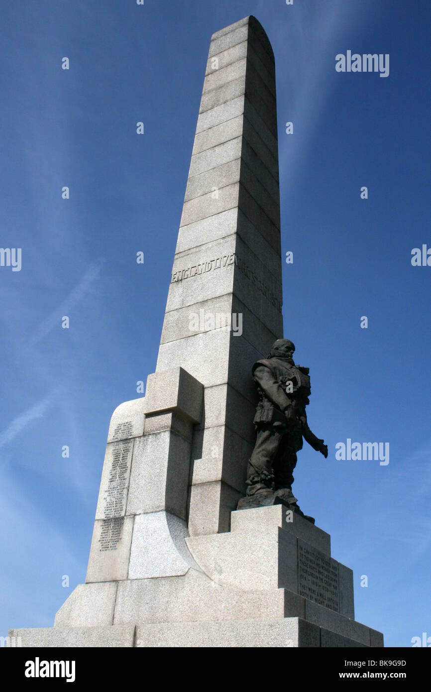 West Kirby & Hoylake War Memorial On Caldy Hill, The Wirral, UK Stock ...