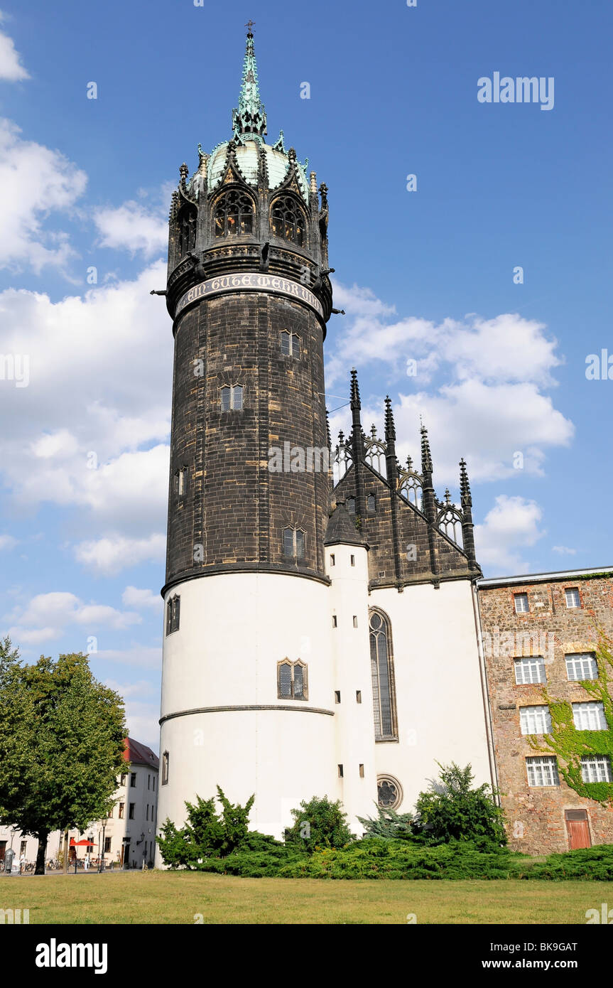 Castle church wittenberg hi-res stock photography and images - Alamy