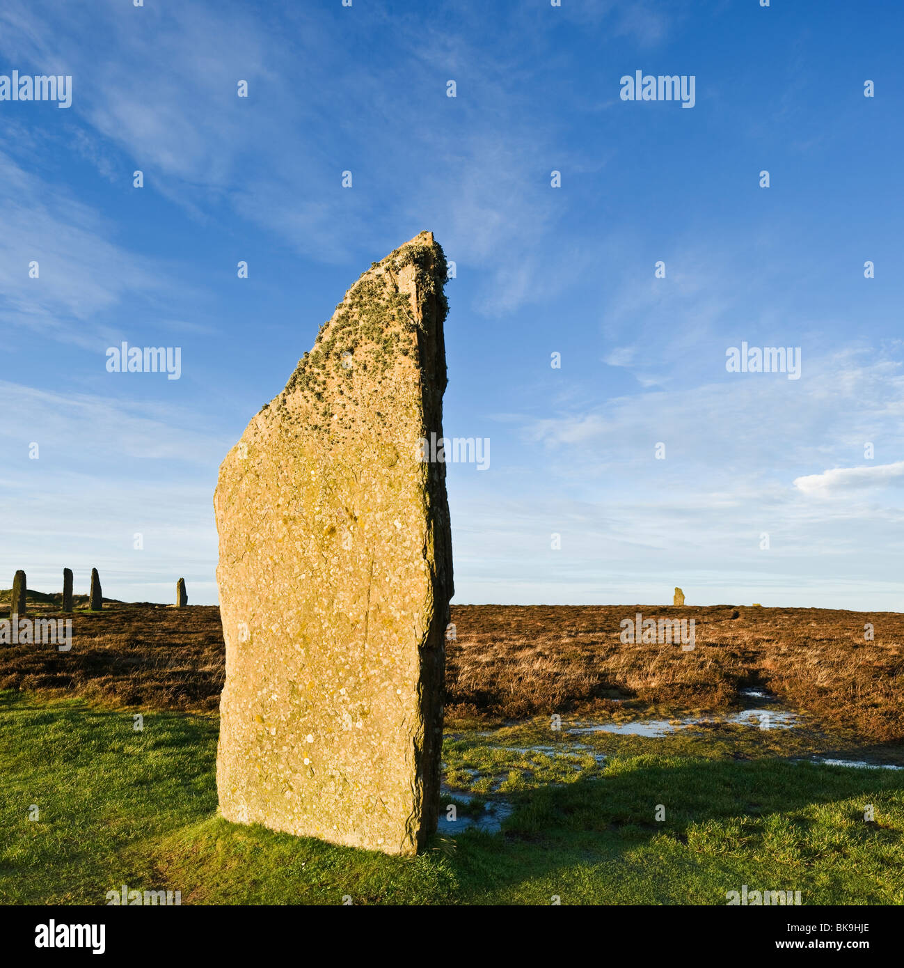 Ring of standing stones hi-res stock photography and images - Alamy