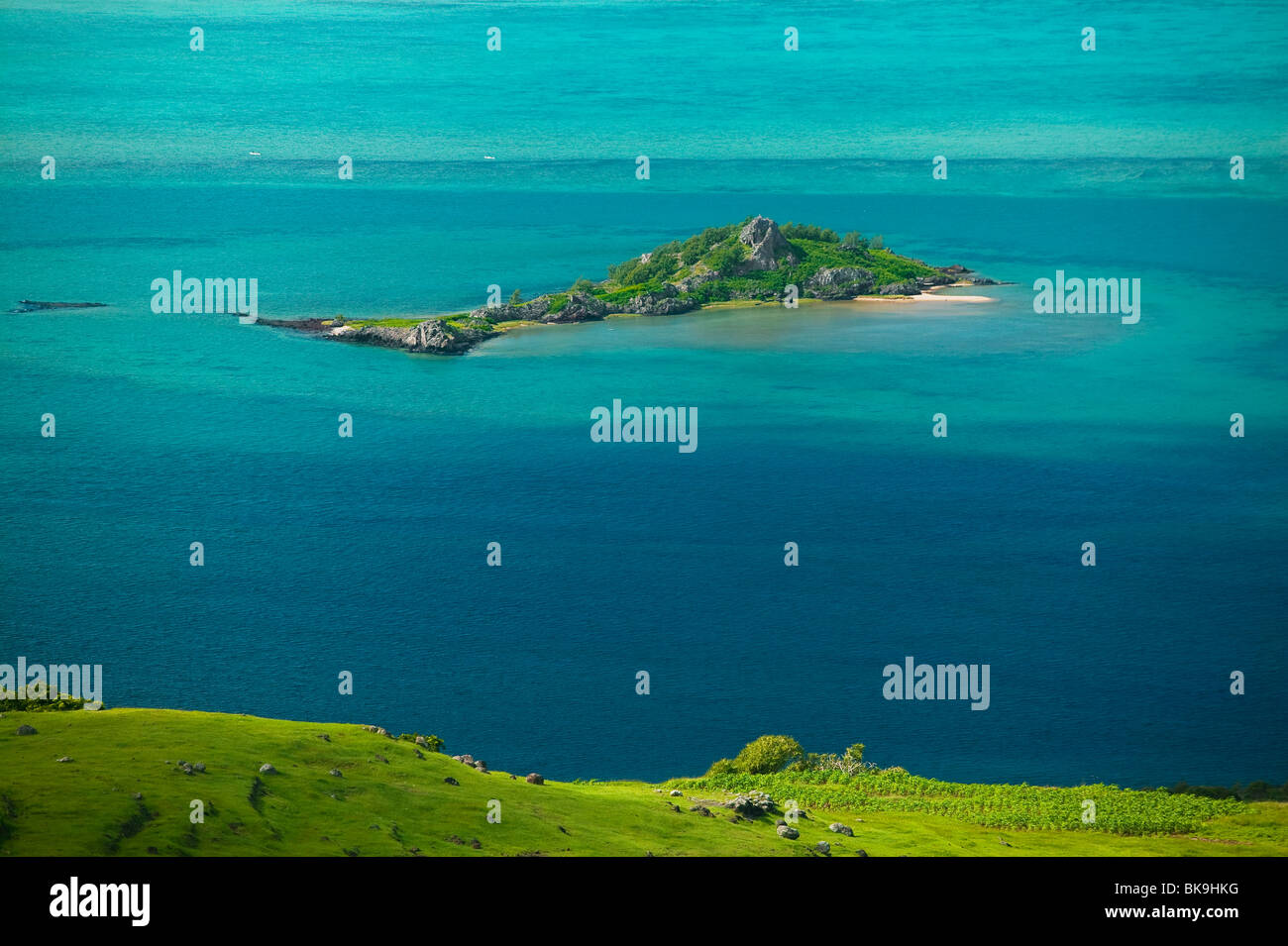 ANSE MOUROUK AND HERMITAGE ISLAND, RODRIGUES ISLAND, MAURITIUS REPUBLIC ...