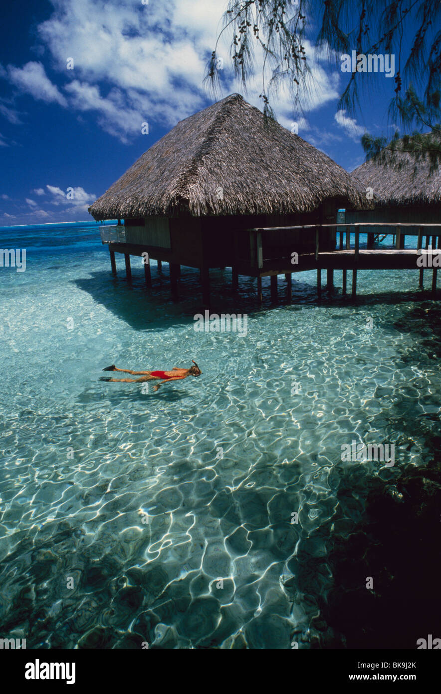 Bora Bora French Polynesia Pacific Island Stock Photo - Alamy