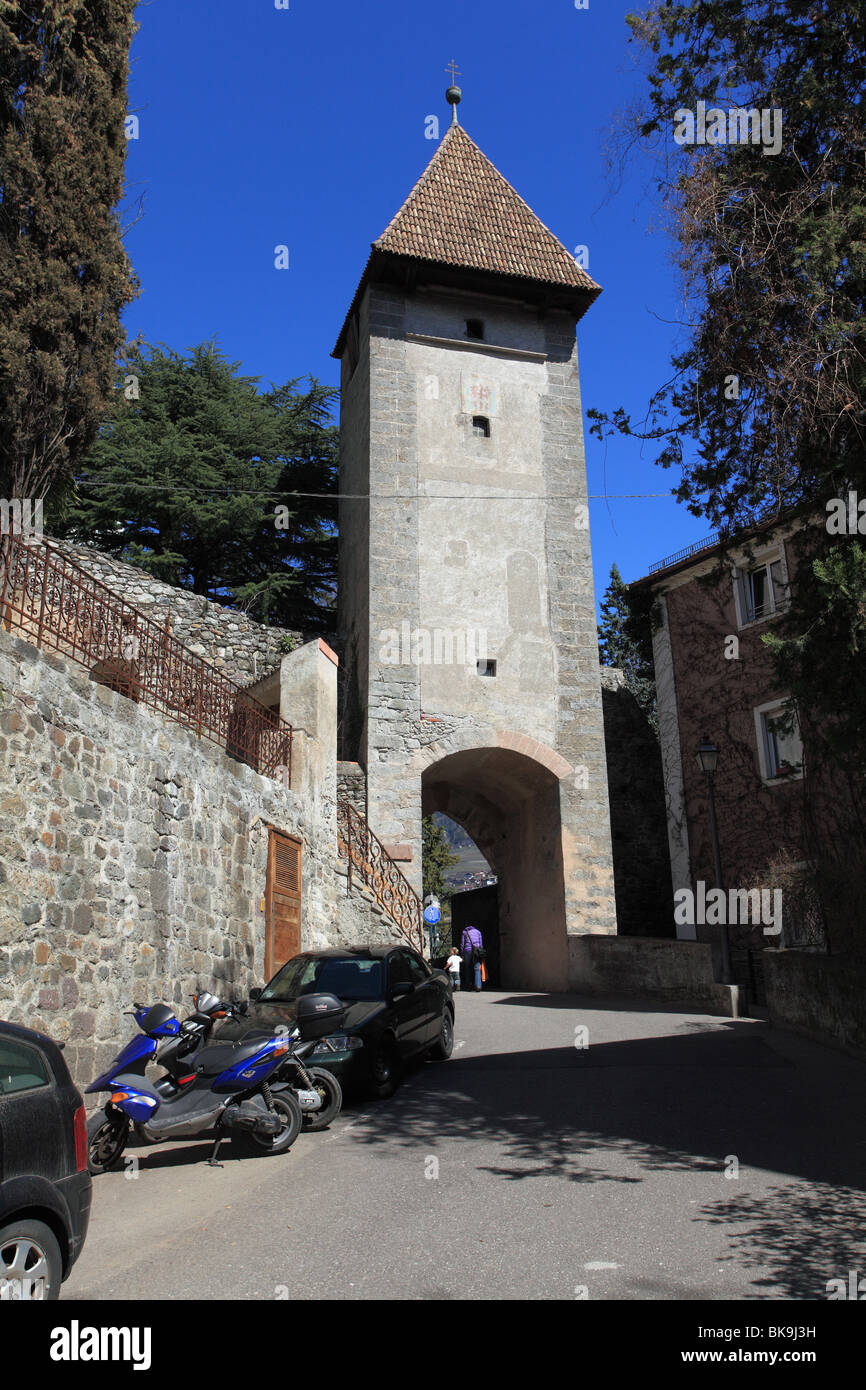 merano town, italian alps Stock Photo - Alamy