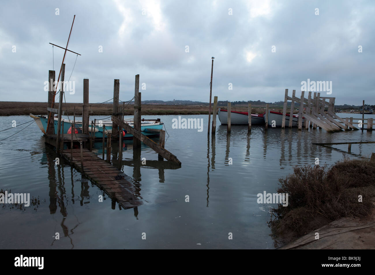 Marsh docks hi-res stock photography and images - Alamy