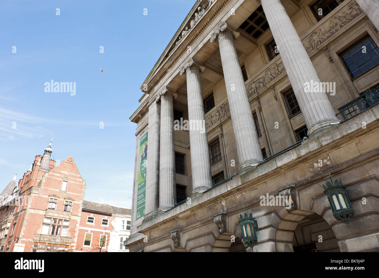 Nottingham town hall, Old Market Square, Nottingham, England Stock ...