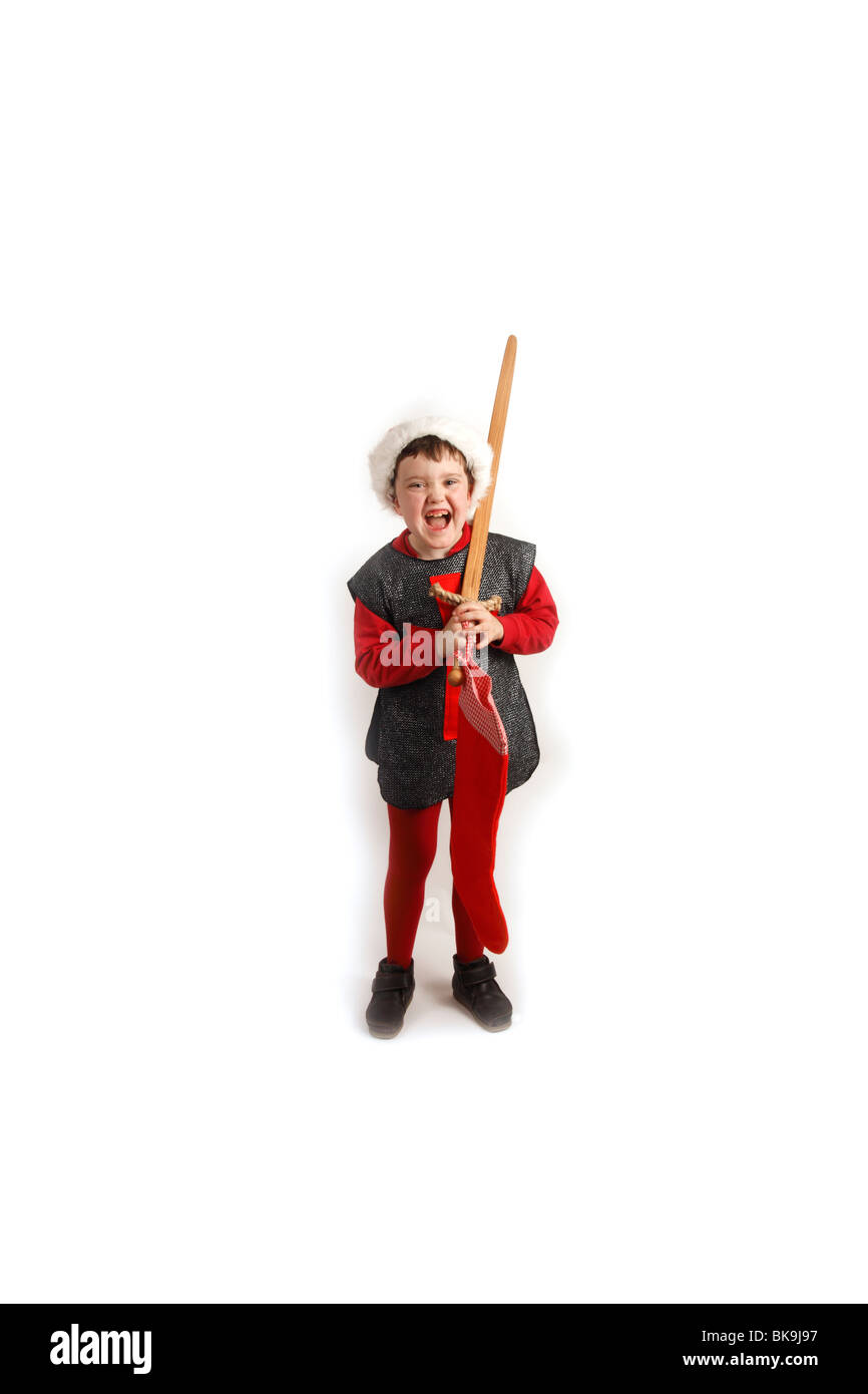 The Knight before Christmas Stock Photo - Alamy