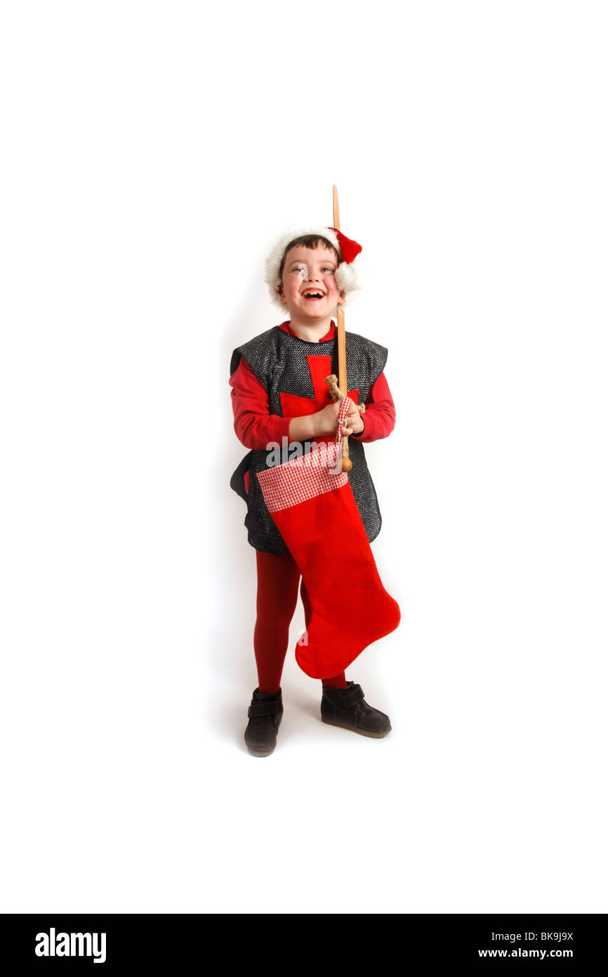 The Knight before Christmas Stock Photo - Alamy