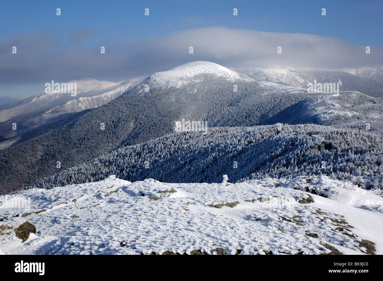 Appalachian Trail - Mount Eisenhower from Mount Pierce in the White ...
