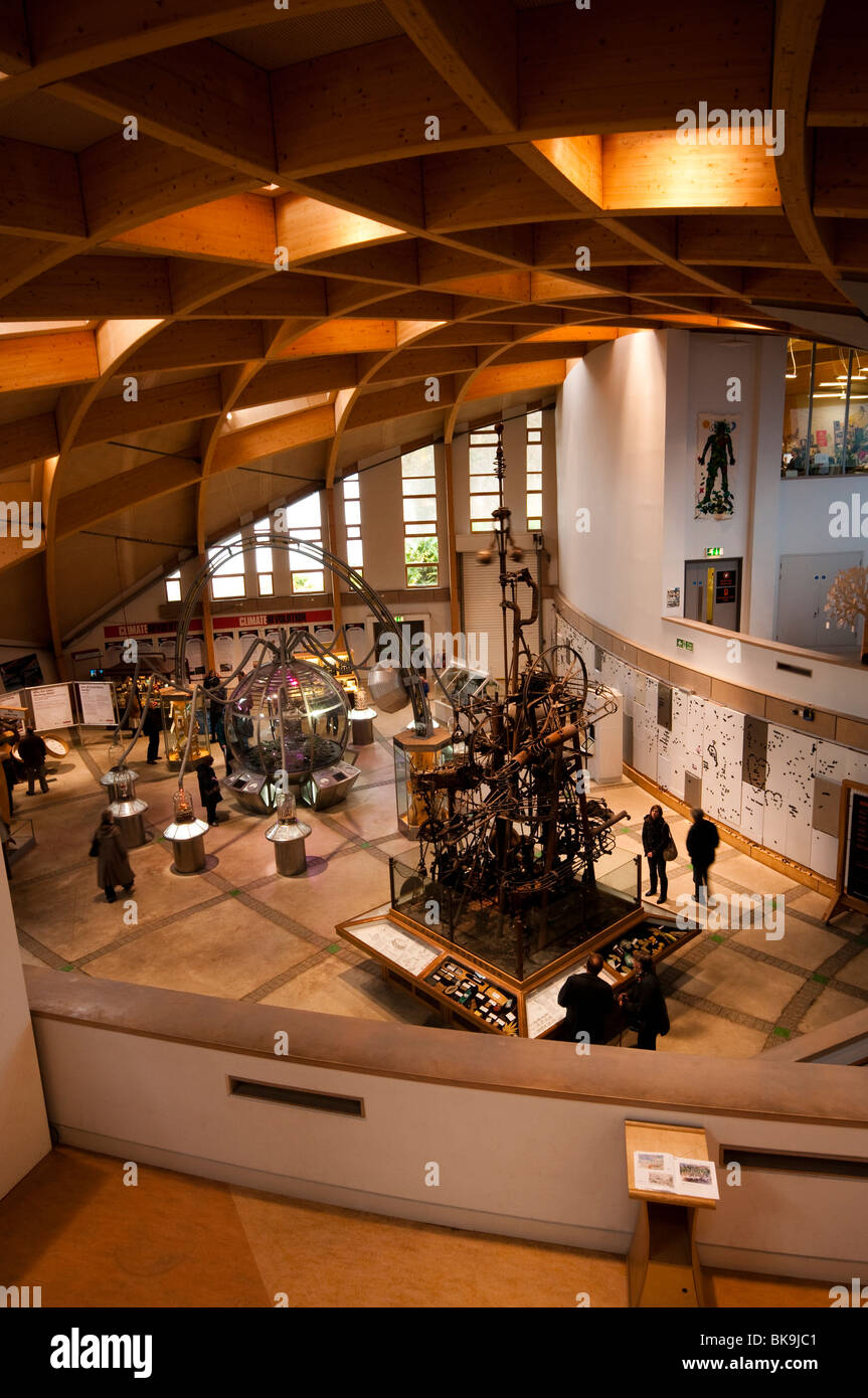 Interactive displays inside The Core education building at The Eden ...