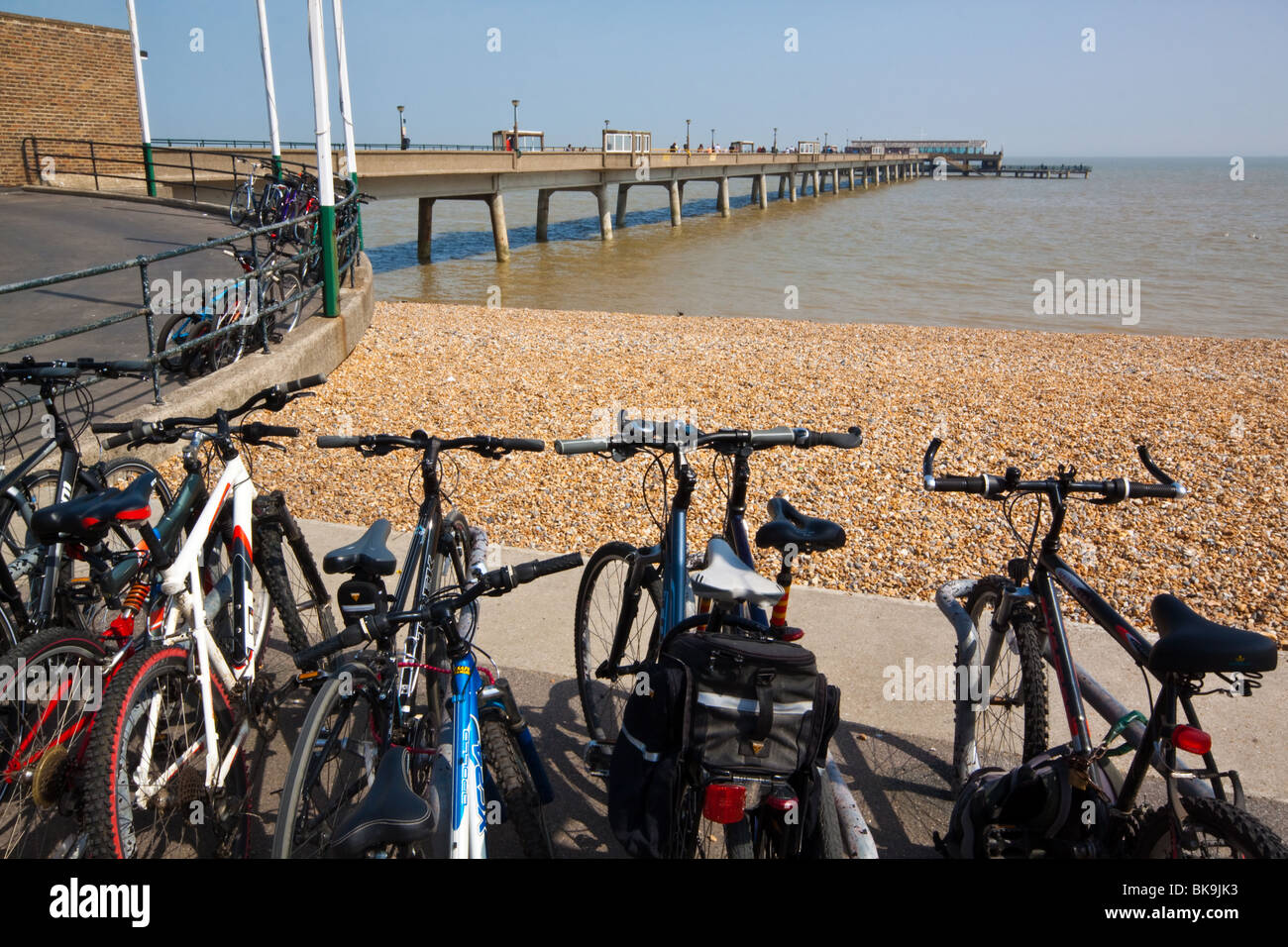 Deal Pier Kent Stock Photo - Alamy