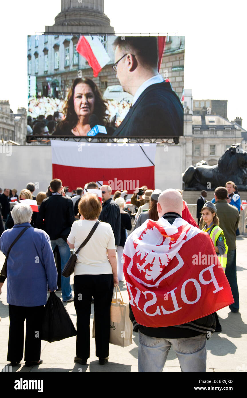 Funeral Ceremony of Polish President Lech Kaczynski and First Lady ...
