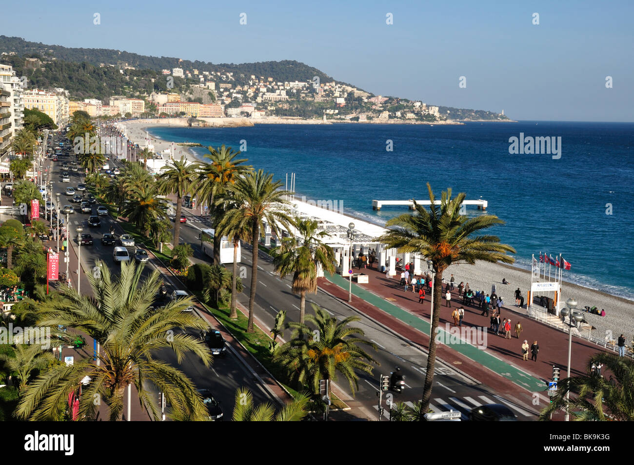 Promenade des Anglais, Nice, France Stock Photo - Alamy