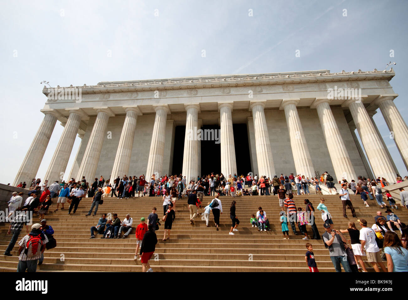 Pillars at lincoln memorial hi-res stock photography and images - Alamy