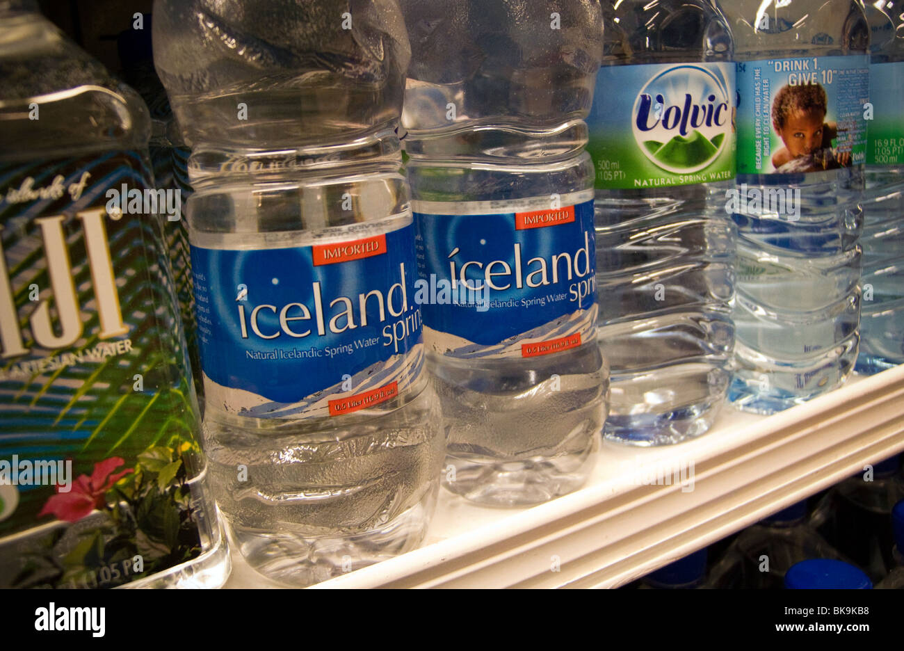 Bottled Water Supermarket Bottles Stock Photos & Bottled Water ...