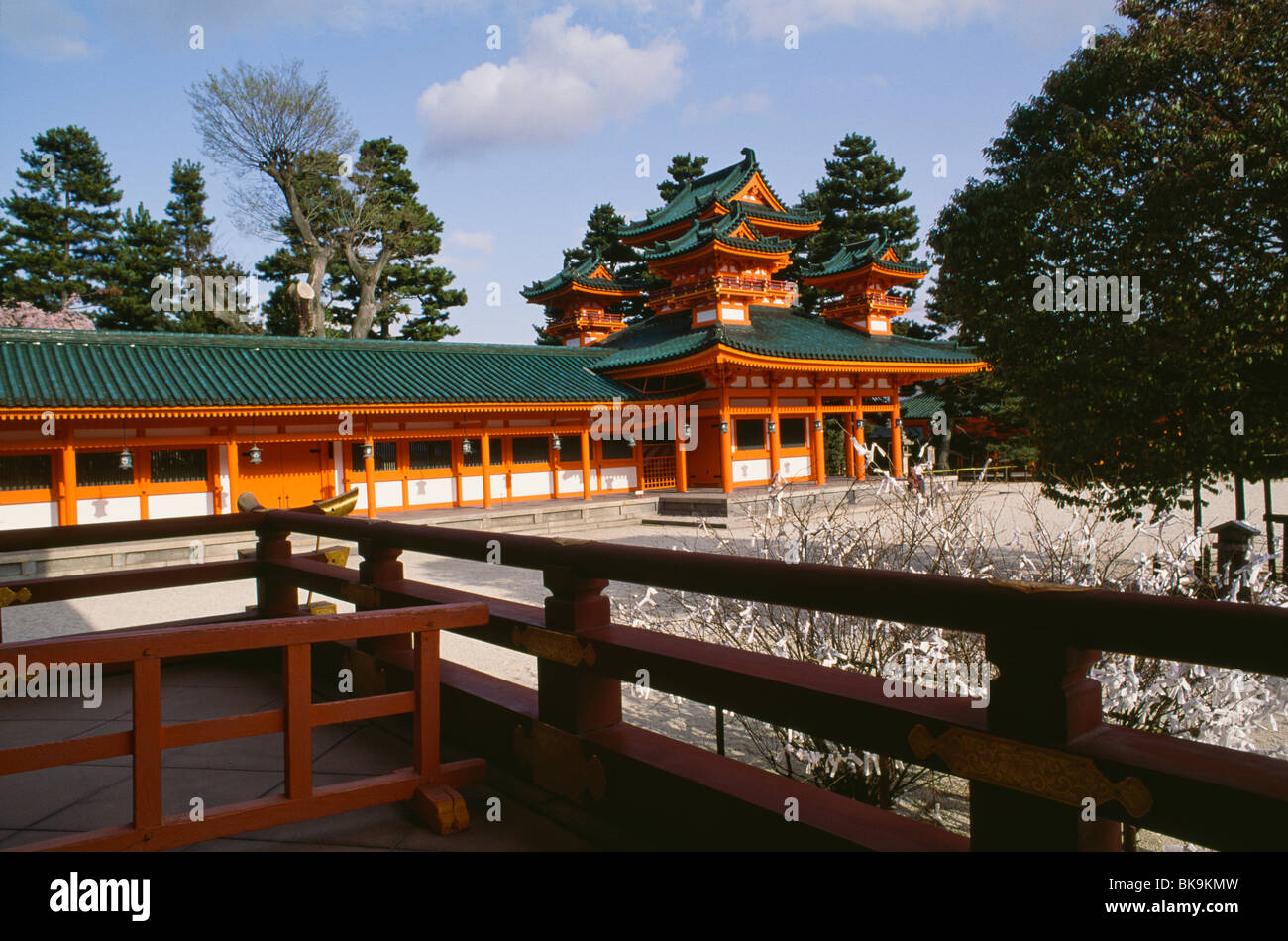 Japanese style building Stock Photo - Alamy