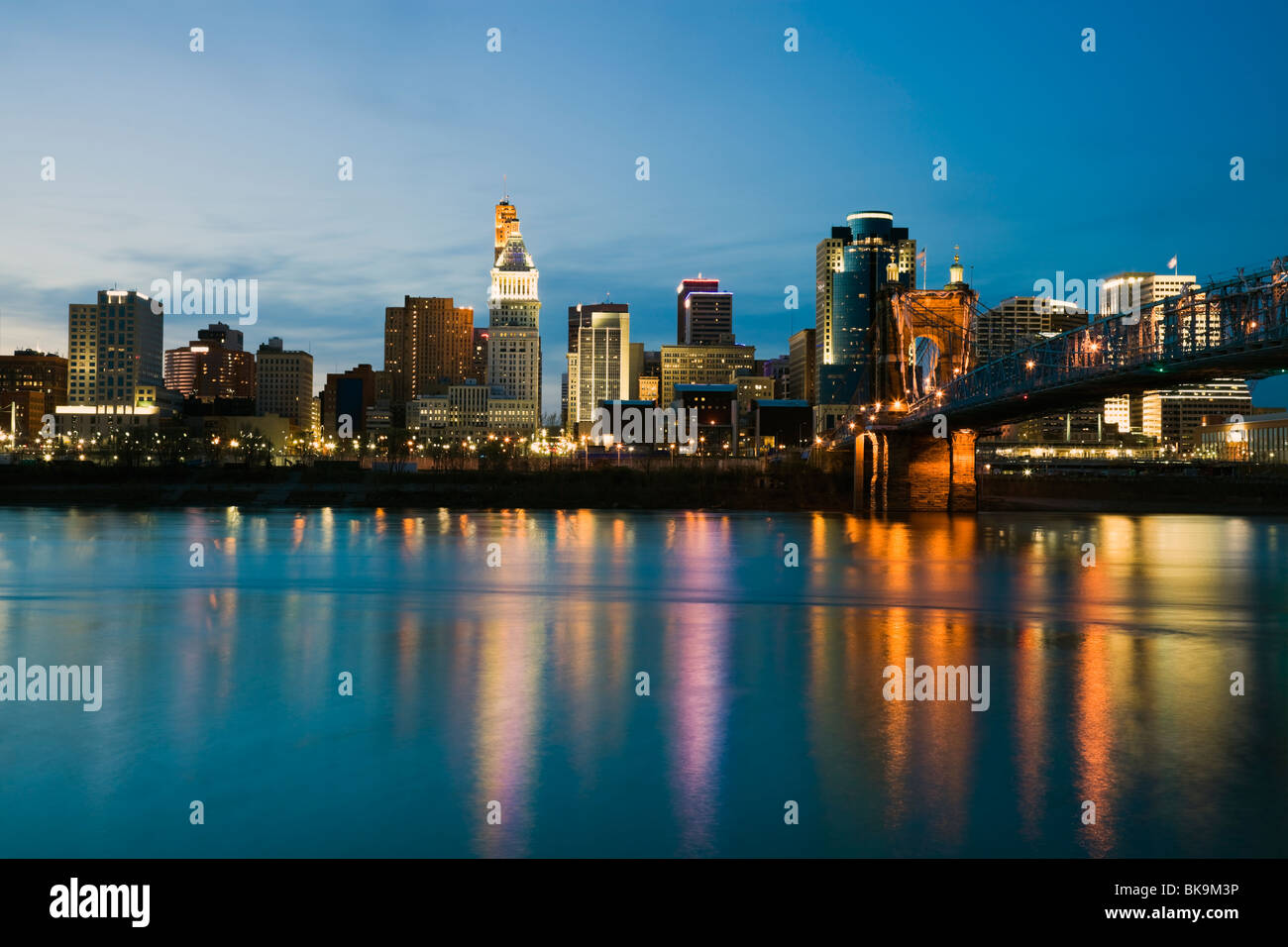 Skyline of Cincinnati Stock Photo - Alamy