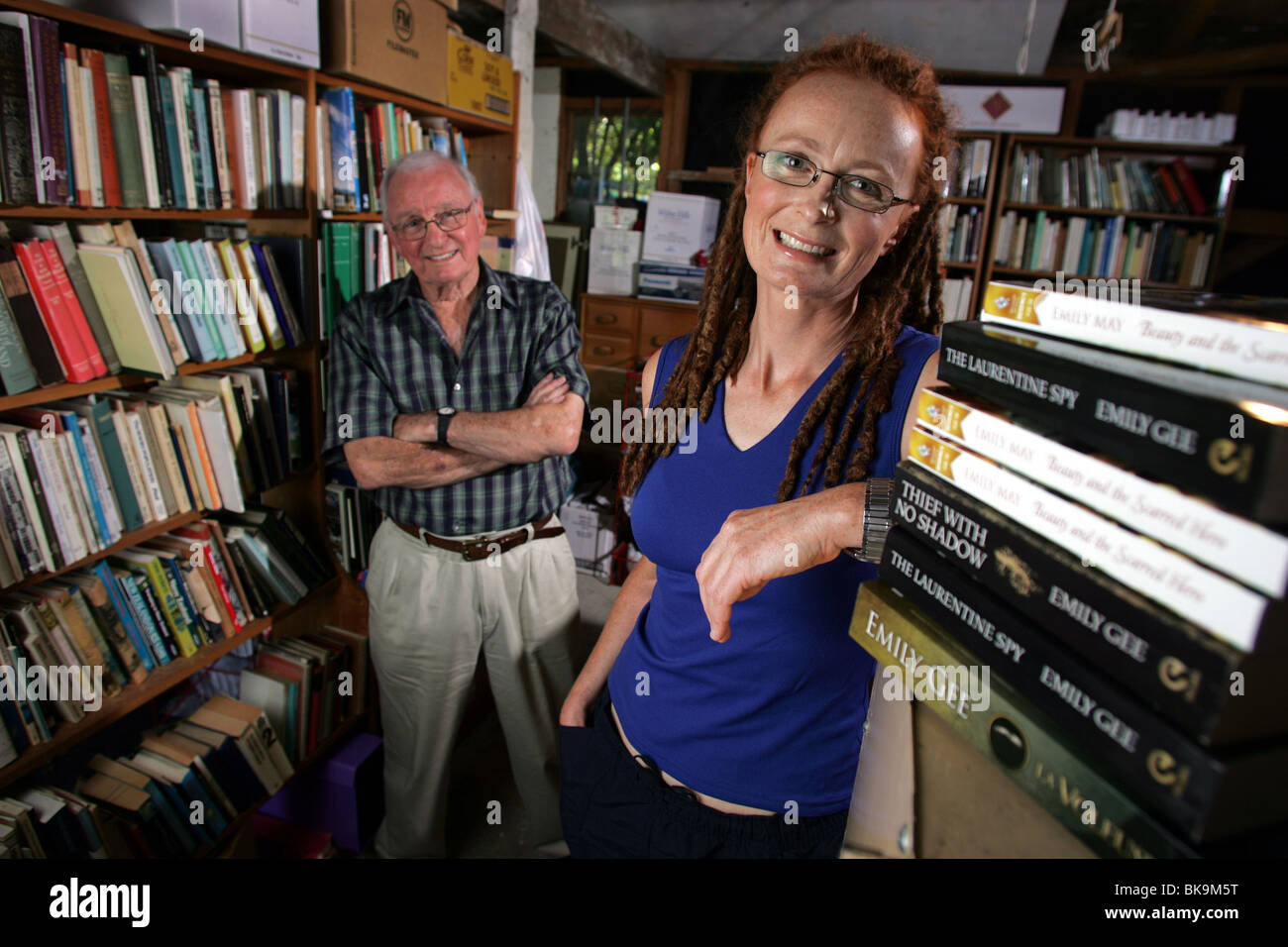 New Zealand's most famous fiction writer Maurice Gee, at home in Nelson ...