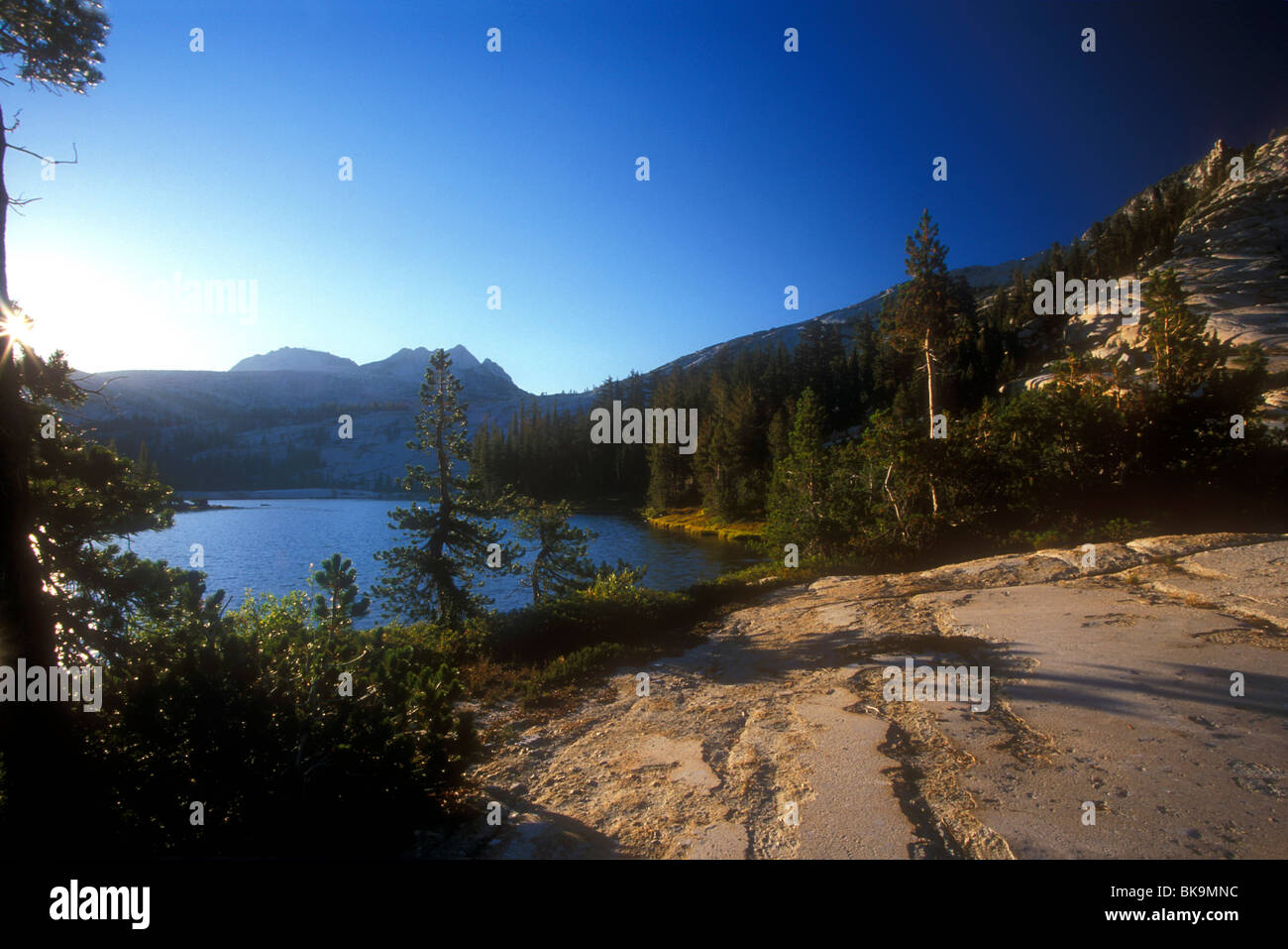 Cathedral Lake and Stock Photo - Alamy