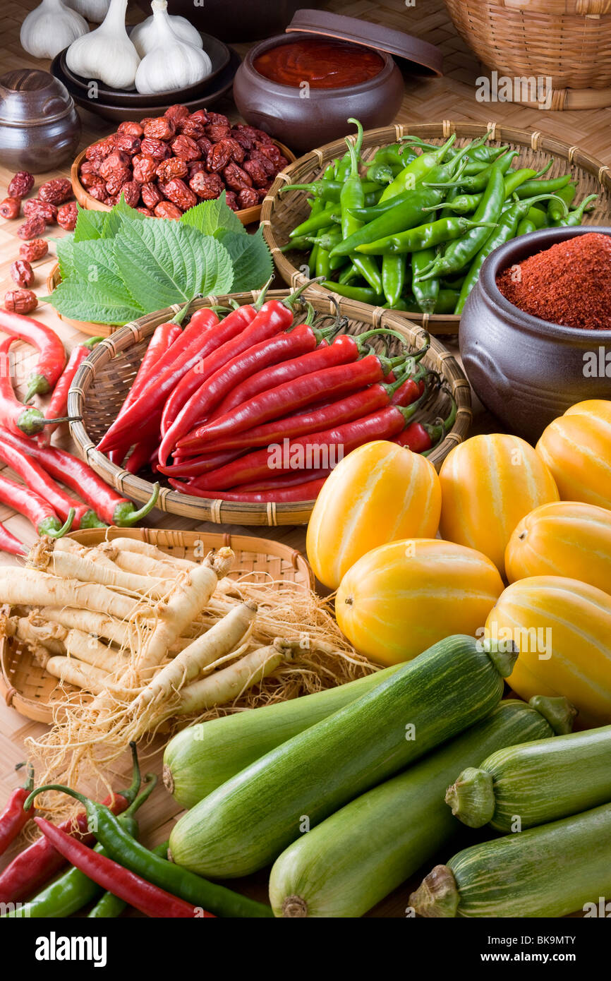 Korean spice hi-res stock photography and images - Alamy