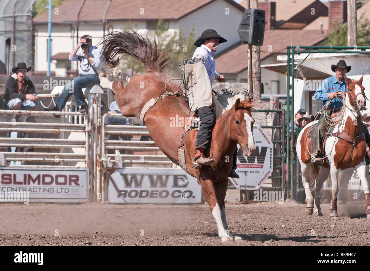Bareback Bronc Riding Stock Photos & Bareback Bronc Riding Stock Images ...