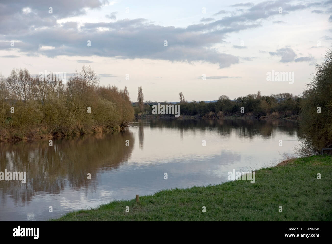 Minsterworth river bank hi-res stock photography and images - Alamy