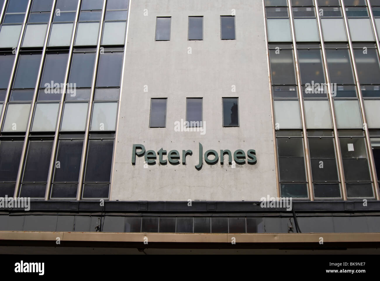 Peter Jones Logo London May 2019 Peter Jones Department Stock Photo