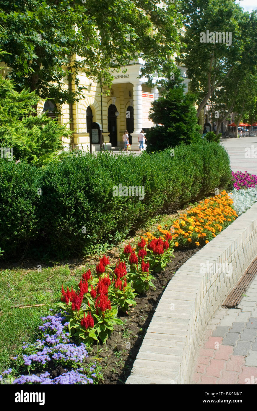 Bekescsaba downtown Hungary Europe Stock Photo - Alamy