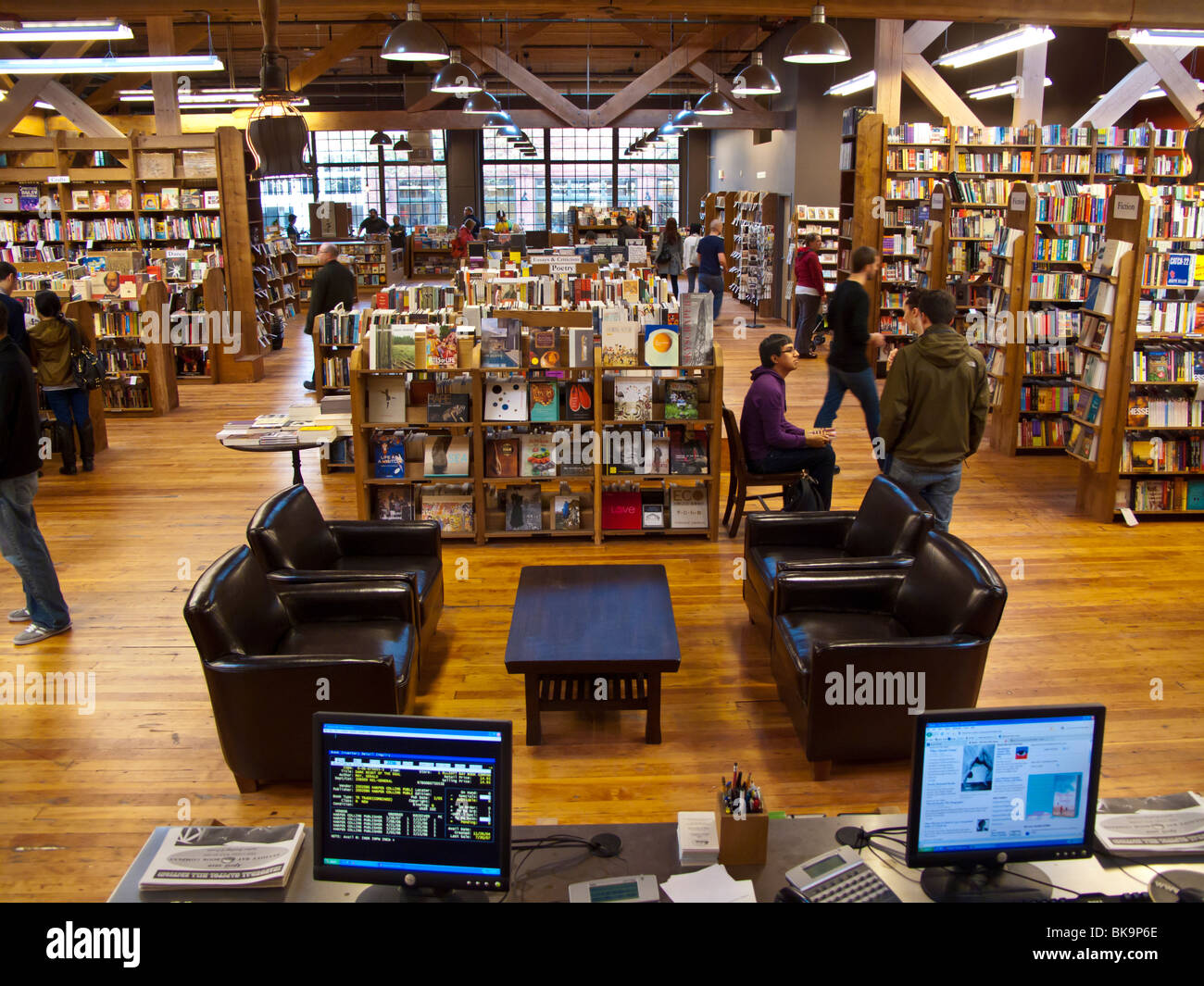 Elliott Bay Book Company, Seattle, WA Stock Photo - Alamy