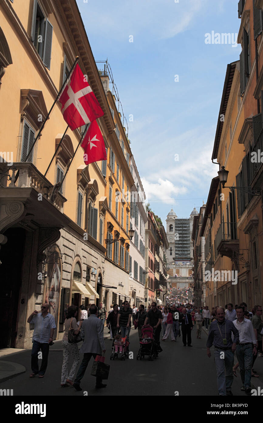 Via_condotti hi-res stock photography and images - Alamy