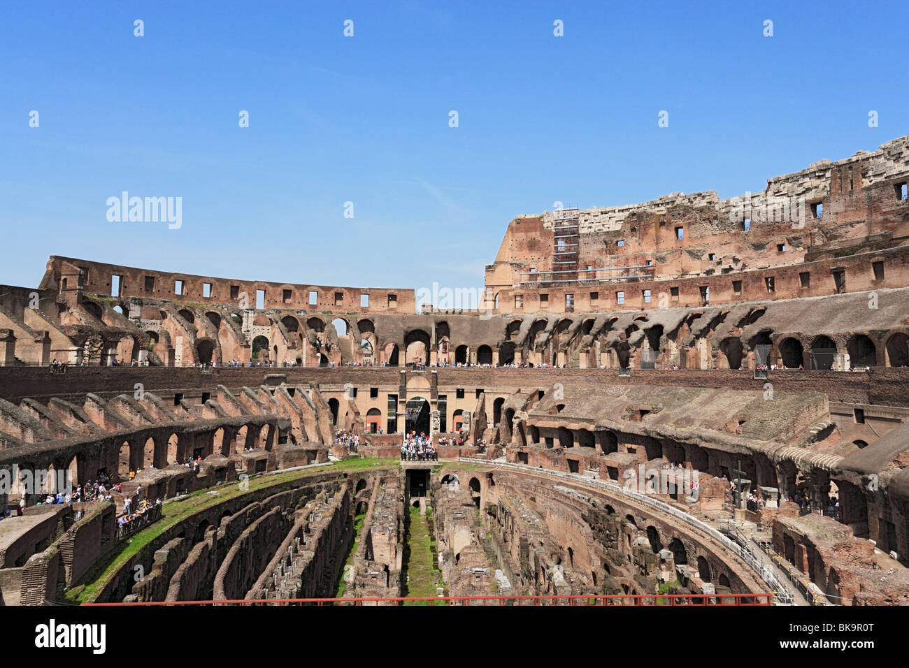 View inside the colosseum, Rome, Italy Stock Photo - Alamy