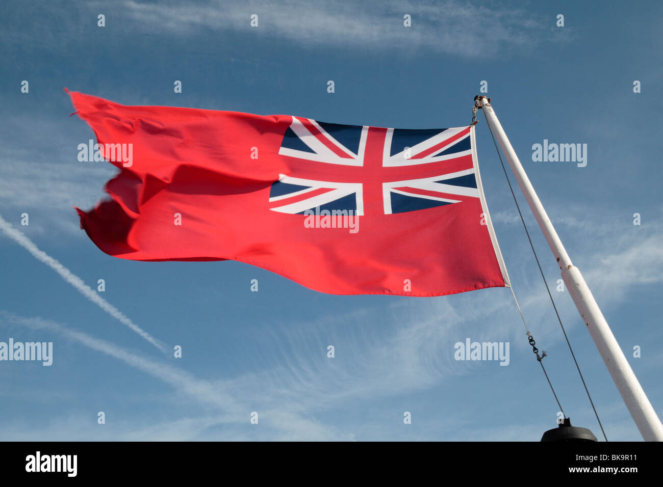 British red ensign flag hi-res stock photography and images - Alamy