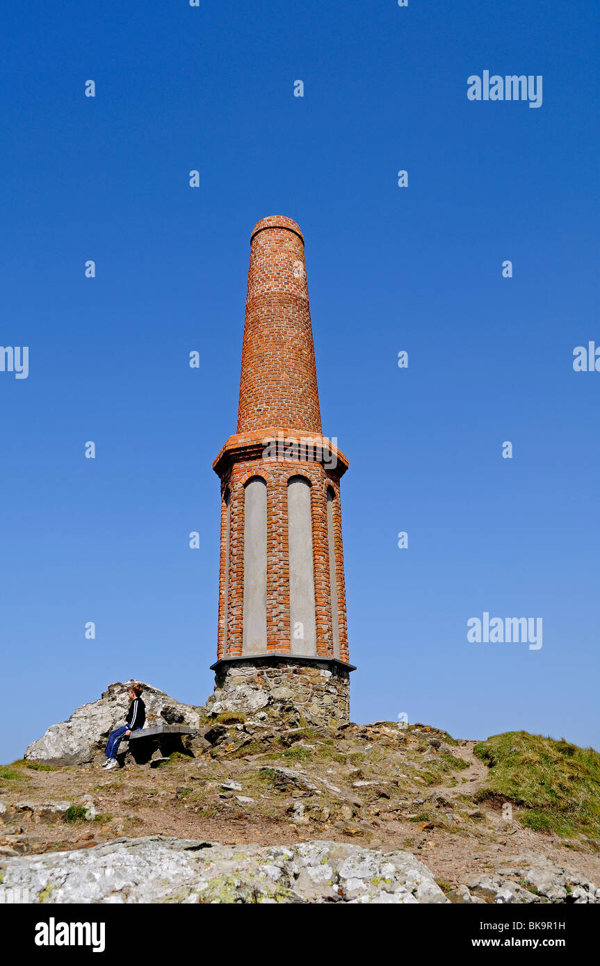 the " heinz " monument on cape cornwall, st.just, cornwall, uk Stock ...