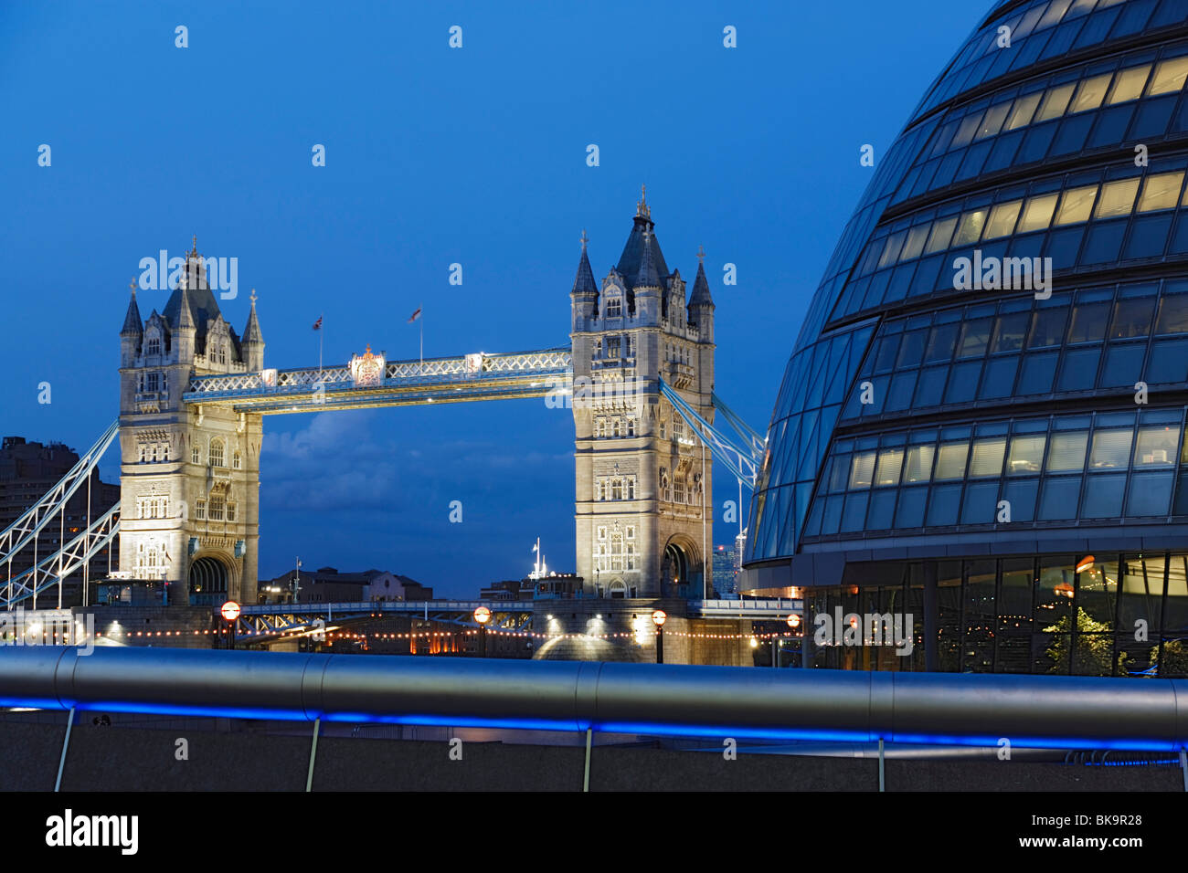 City Hall and Tower Bridge, Southwark, London, England, England, United ...