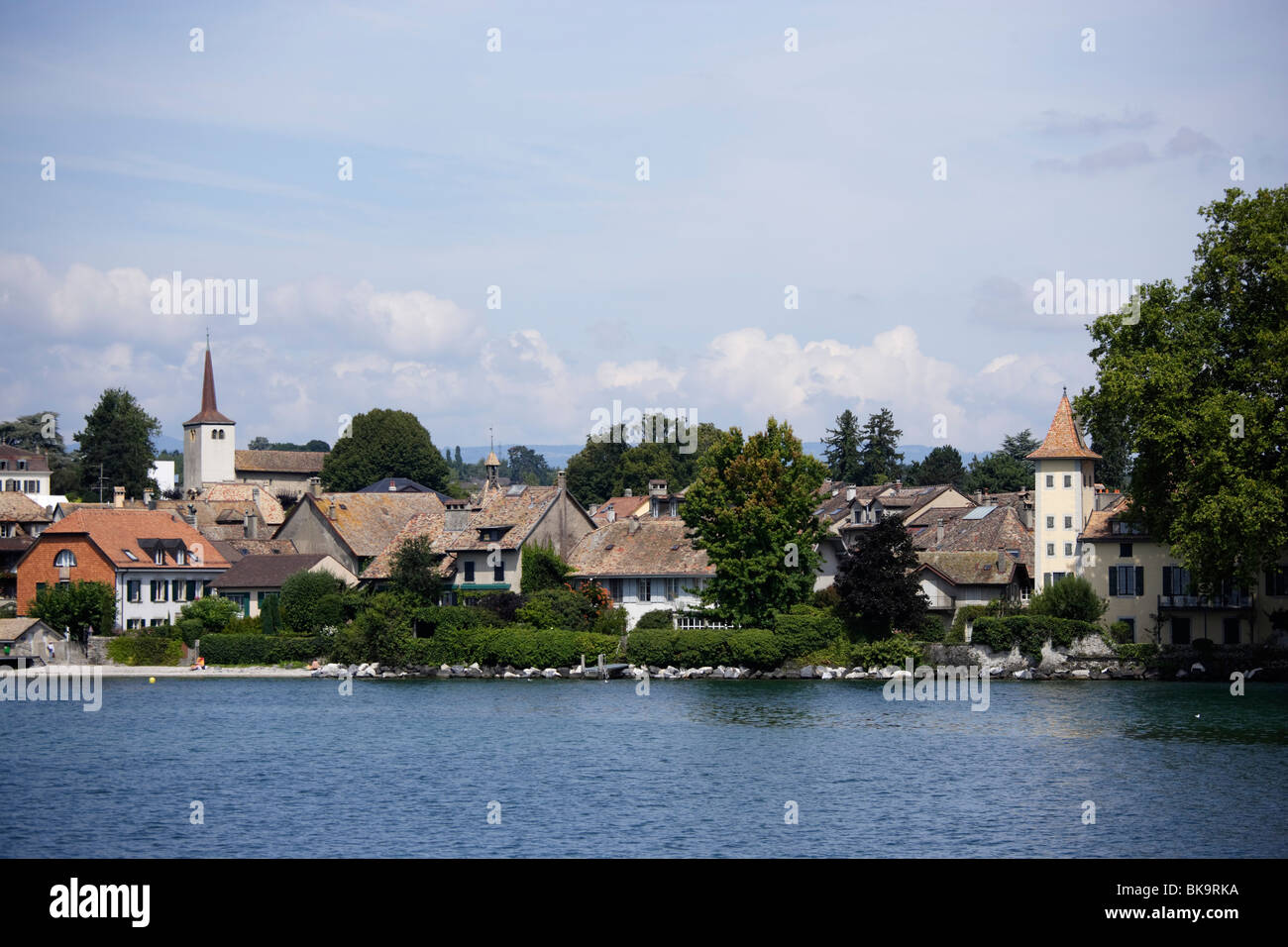 Saint prex switzerland vaud lake hi-res stock photography and images ...