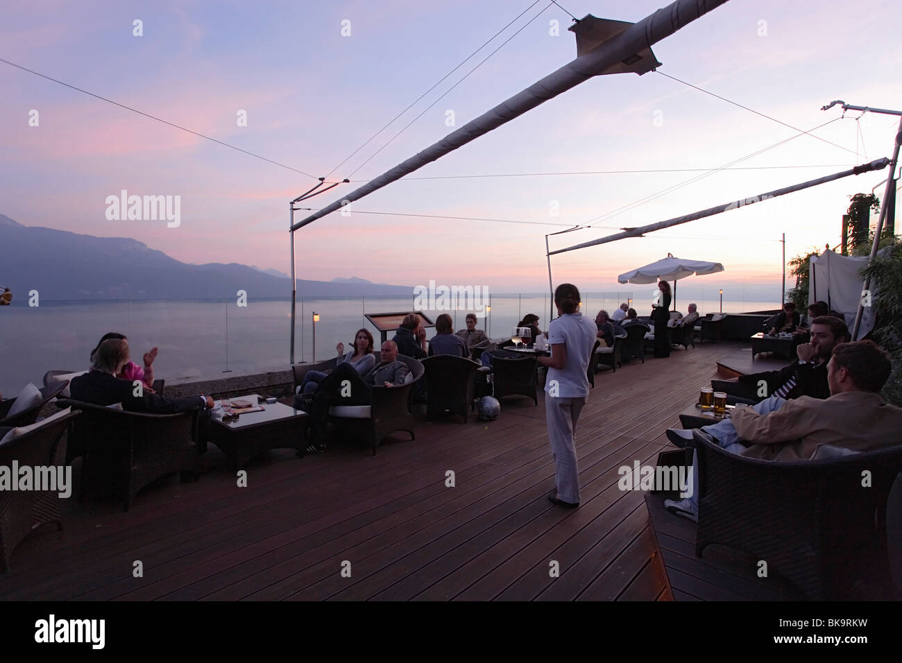 Restaurant La Deck, Hotel Baron Tavernier, Chexbres, Lavaux, Canton ...