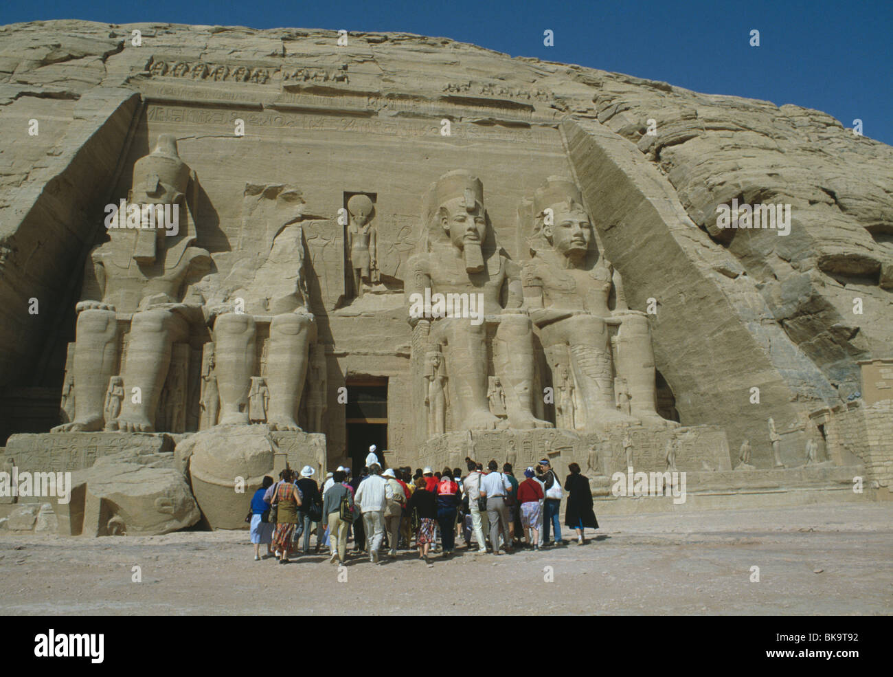 Temple of Ramses II, Egypt, Abu Simbel Stock Photo - Alamy