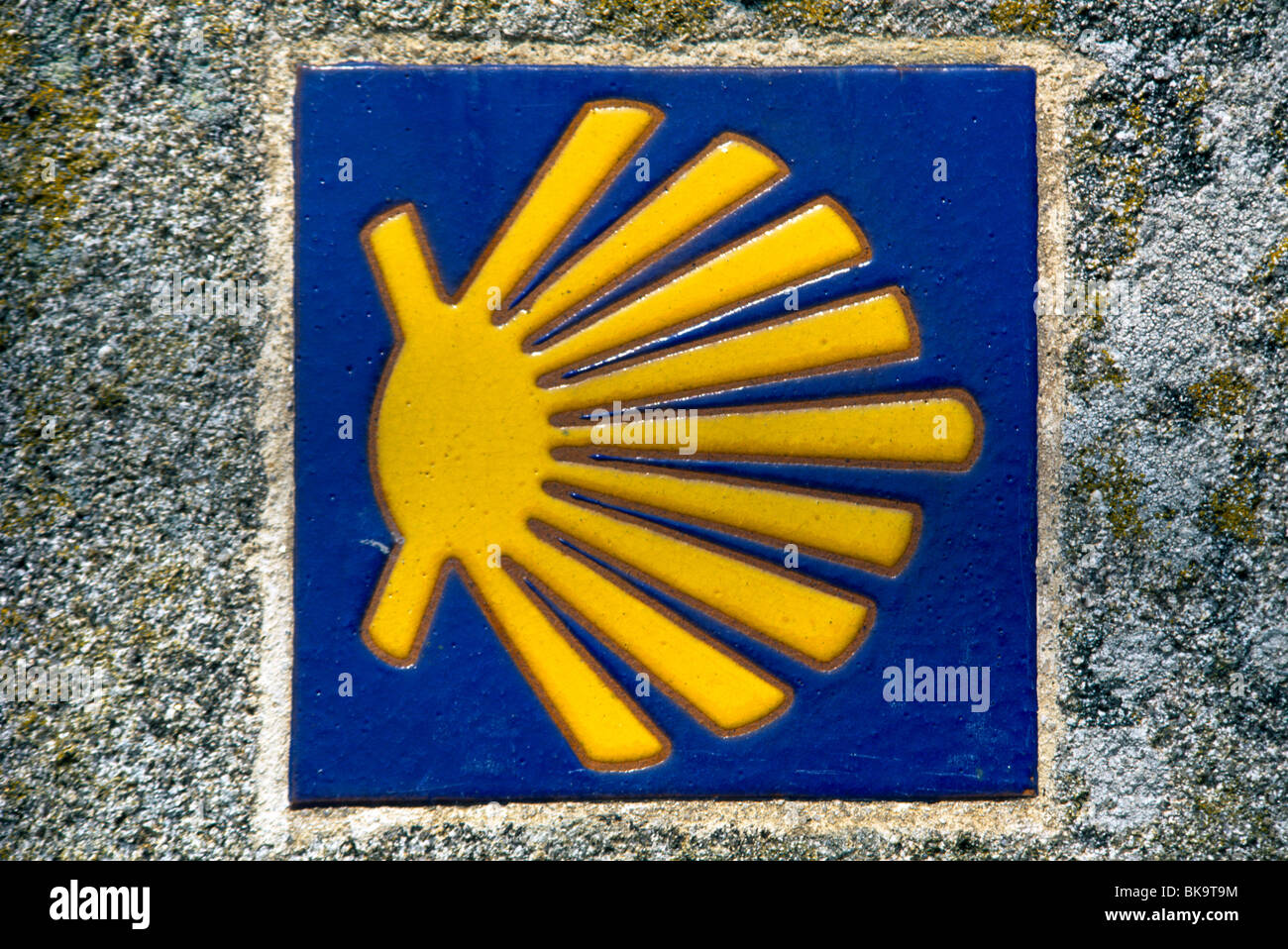 Route marker pilgrim hi-res stock photography and images - Alamy