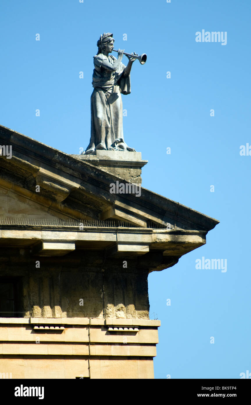 Detail of the Sheldonian Theatre in Oxford UK, a popular venue for ...