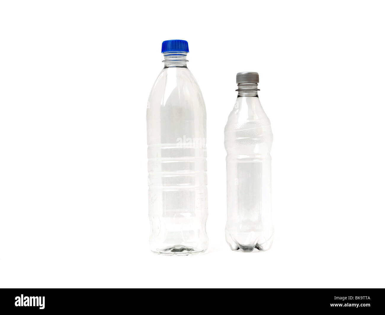 Two Plastic Water Bottles Stock Photo - Alamy