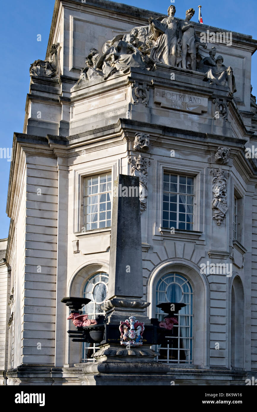 Law Courts, City Hall and University College, Cathays Park, Cardiff ...